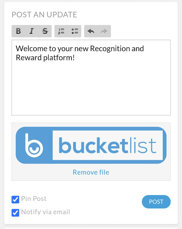 How Do I Post An Update/Announcement