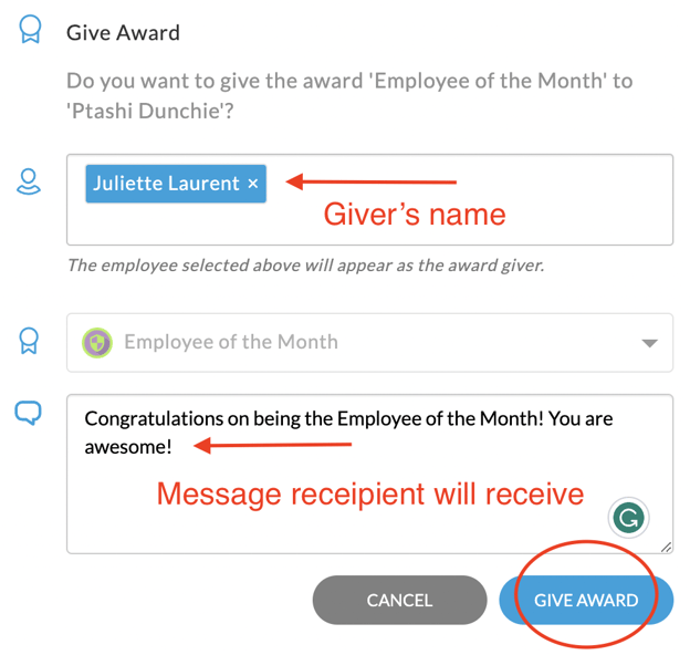 How Do I Approve An Award Nomination?