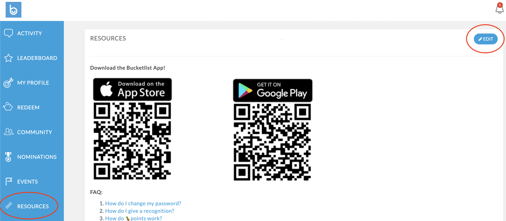 How Do I Edit The Resource Tab?
