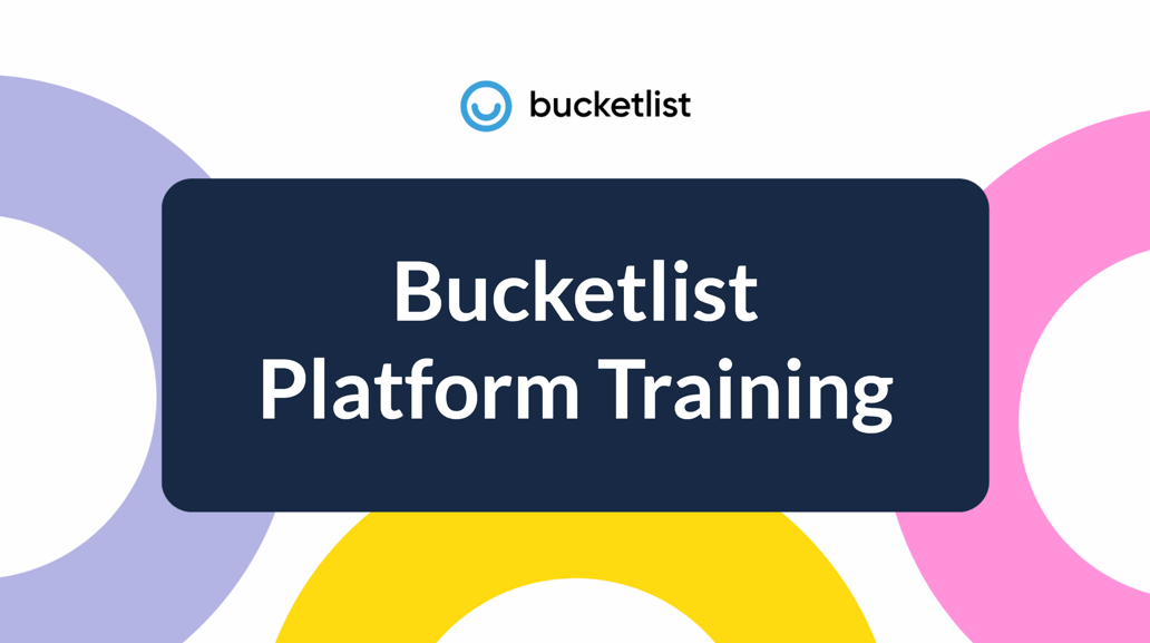 Bucketlist Training for Users
