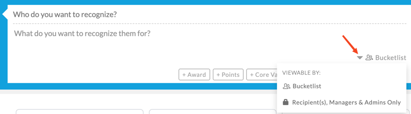 How to send a Recognition