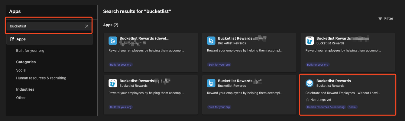 How to set up Microsoft Teams Integration with Bucketlist